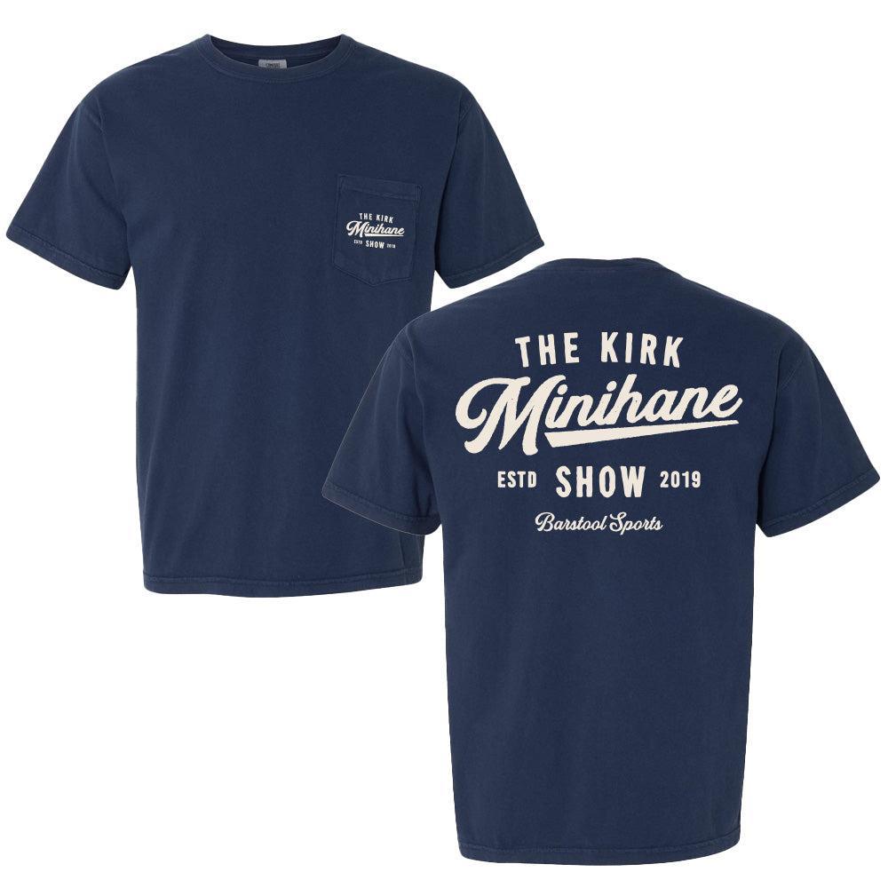 The Kirk Minihane Show Script Pocket Tee - The Kirk Minihane Show ...