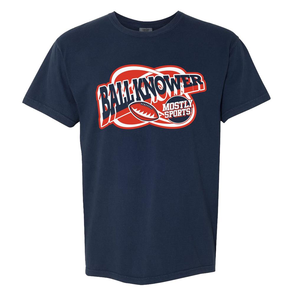 Ball Knower Football Tee - Mostly Sports T-Shirts & Merch – Barstool Sports