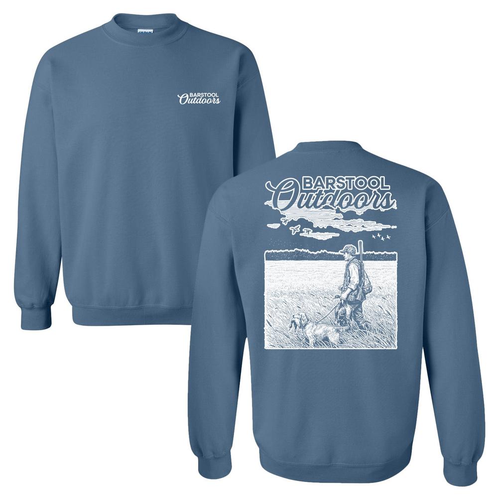 Barstool Outdoors Duck Hunt II Crewneck - Barstool Outdoors – Barstool ...