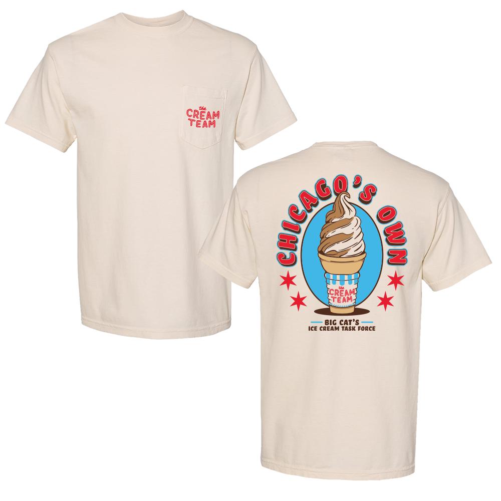 The Cream Team Pocket Tee - The Yak Merchandise – Barstool Sports