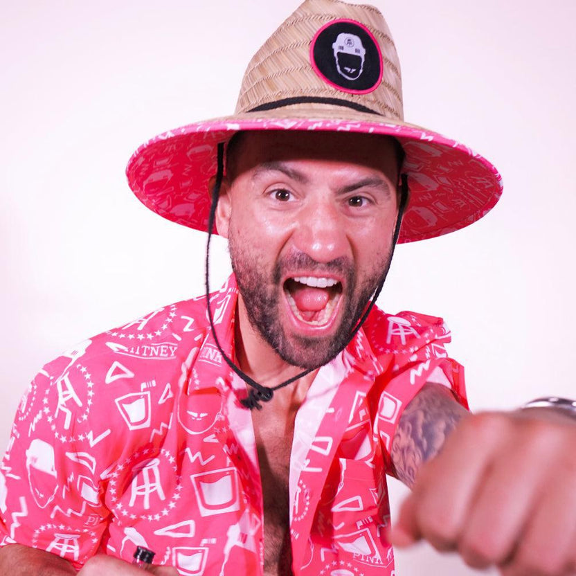 Pink Whitney Helmet Logo Hoodie - Pink Whitney Merchandise – Barstool ...